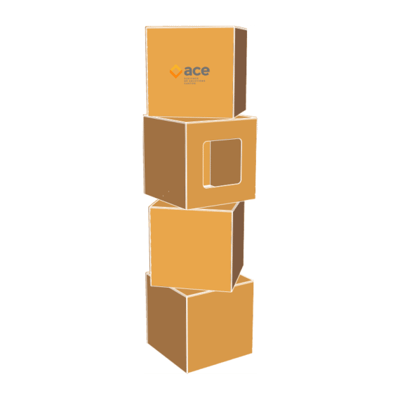 Totem cubes | PLV sur-mesure